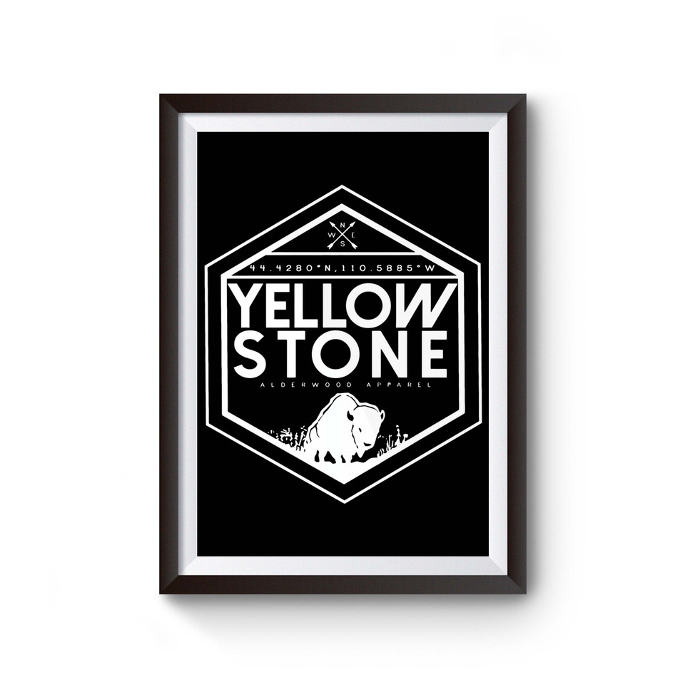 Yellowstone National Park Poster yellowstone-national-park-poster