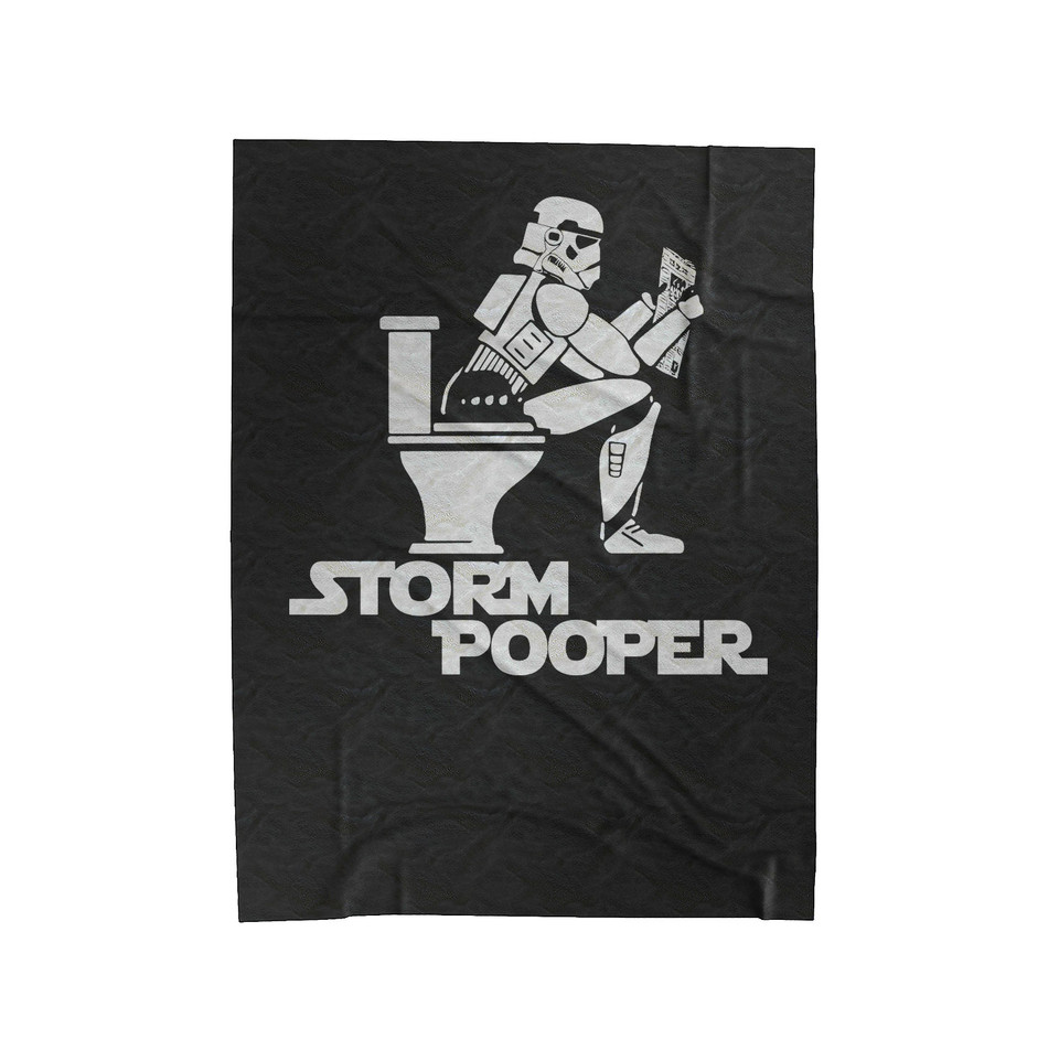 Storm Pooper Funny Poop Wars Parody Poster