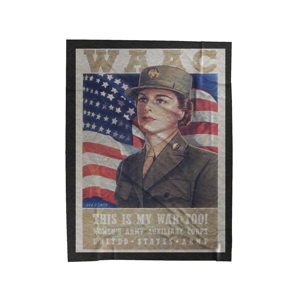 This Is My War Too Waac Ww2 Recruiting 2 Poster