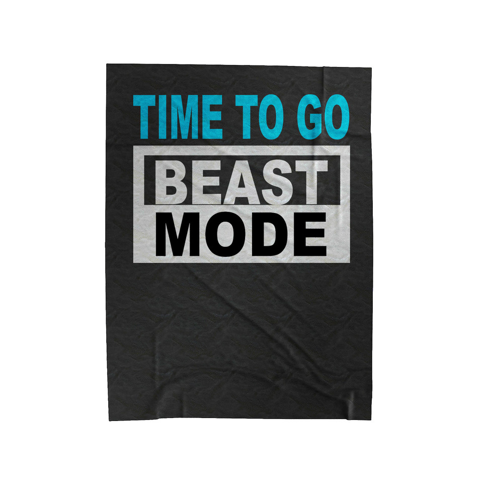 Time To Go Beast Mode Poster