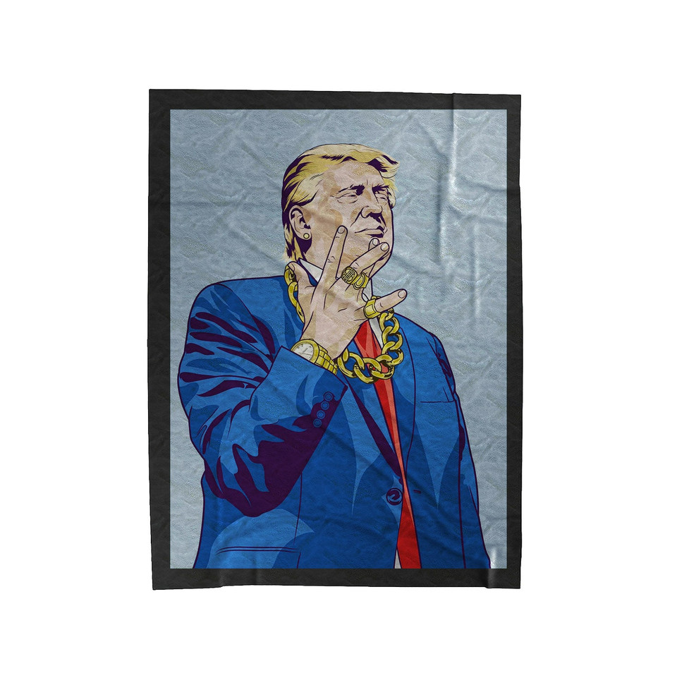 Trump Rapper Meme Poster