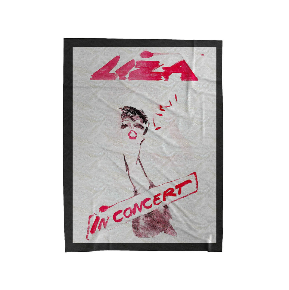 Vintage Liza Minnelli In Concert Poster