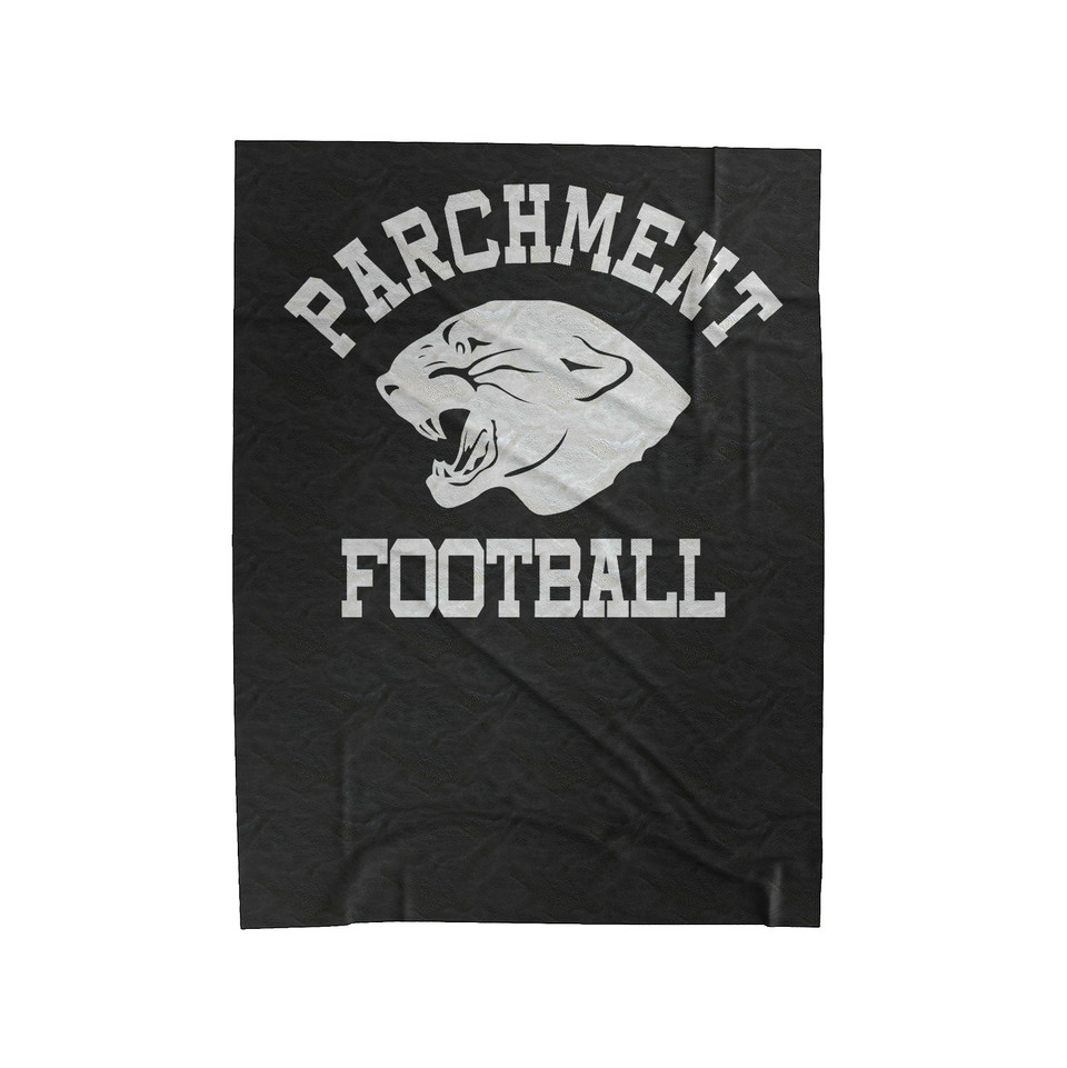 Vintage Panther Parchment Panthers Football Poster