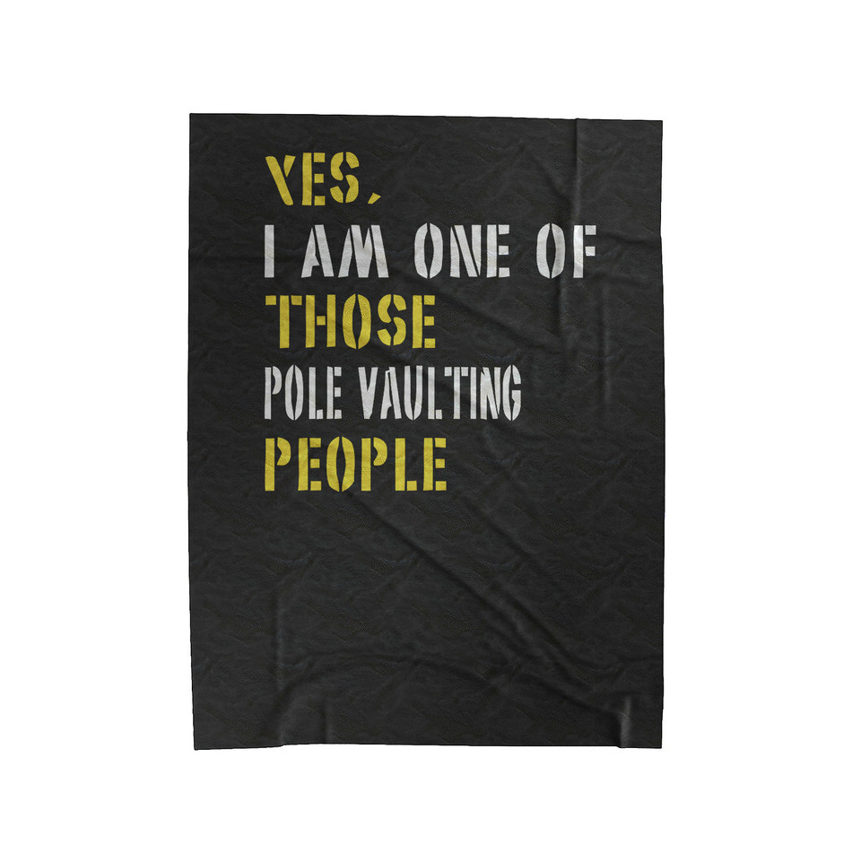 Yes I Am One Of Those Pole Vaulting People Poster