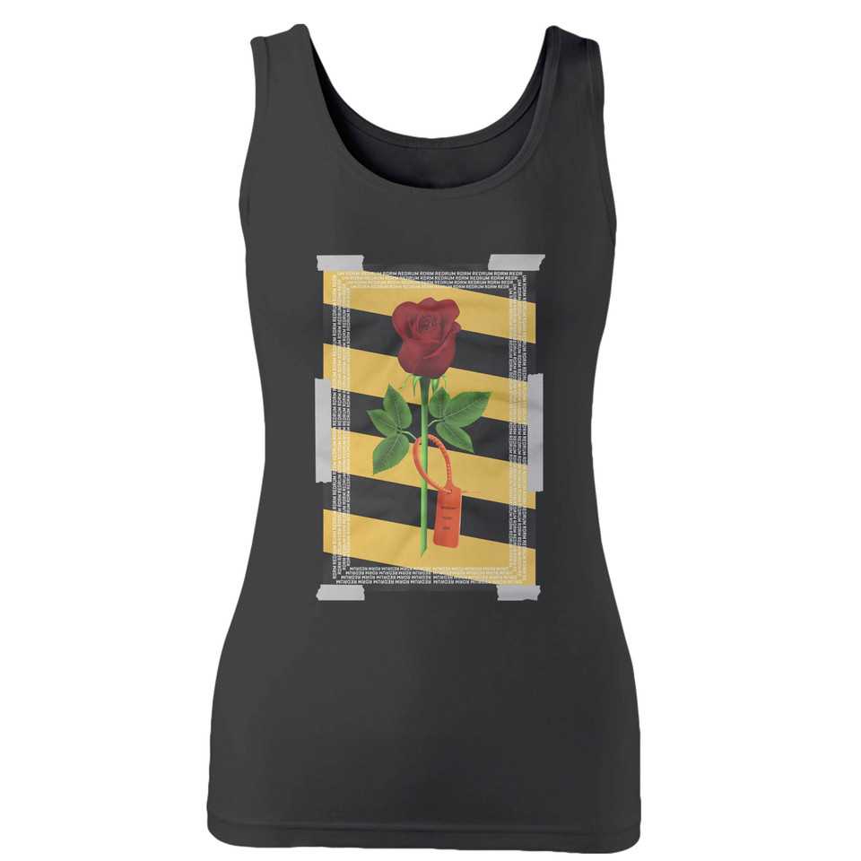 Yellow Ferrari Redrum Rose Poster