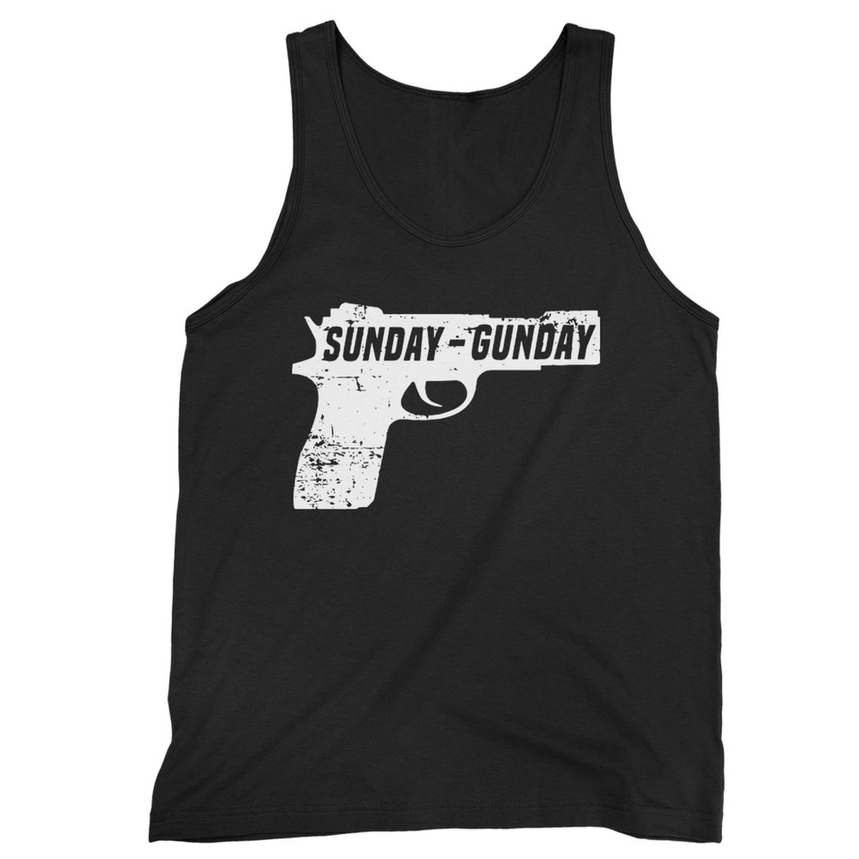 Sunday Gunday Pistol Firearm Gun Poster