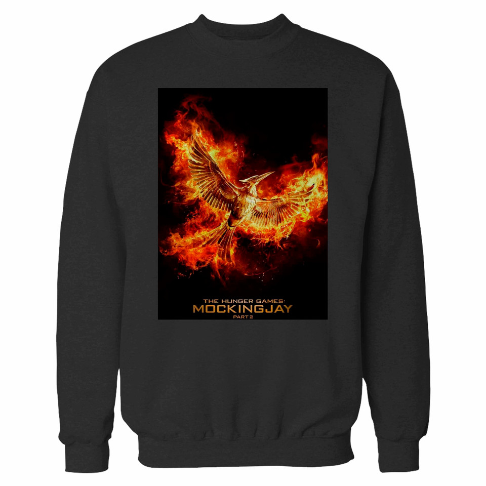 The Hunger Games Fire Logo Poster