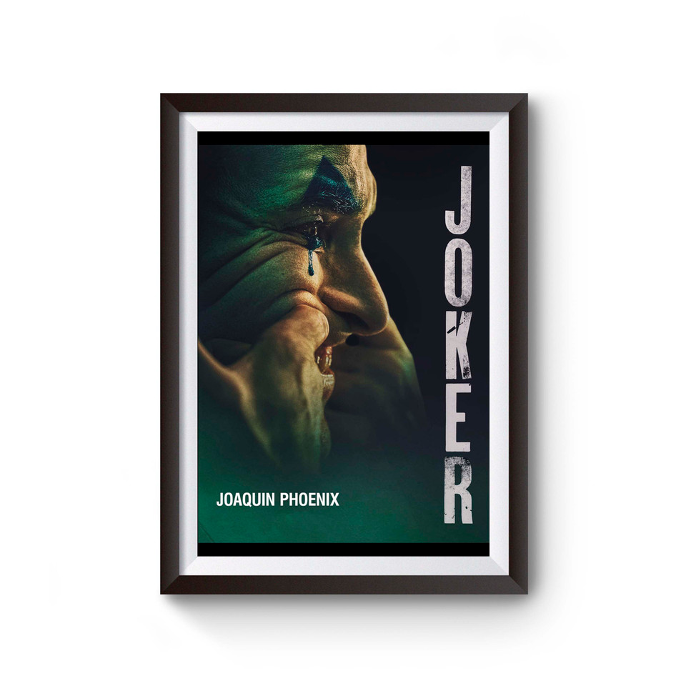 The Joker Smile Poster