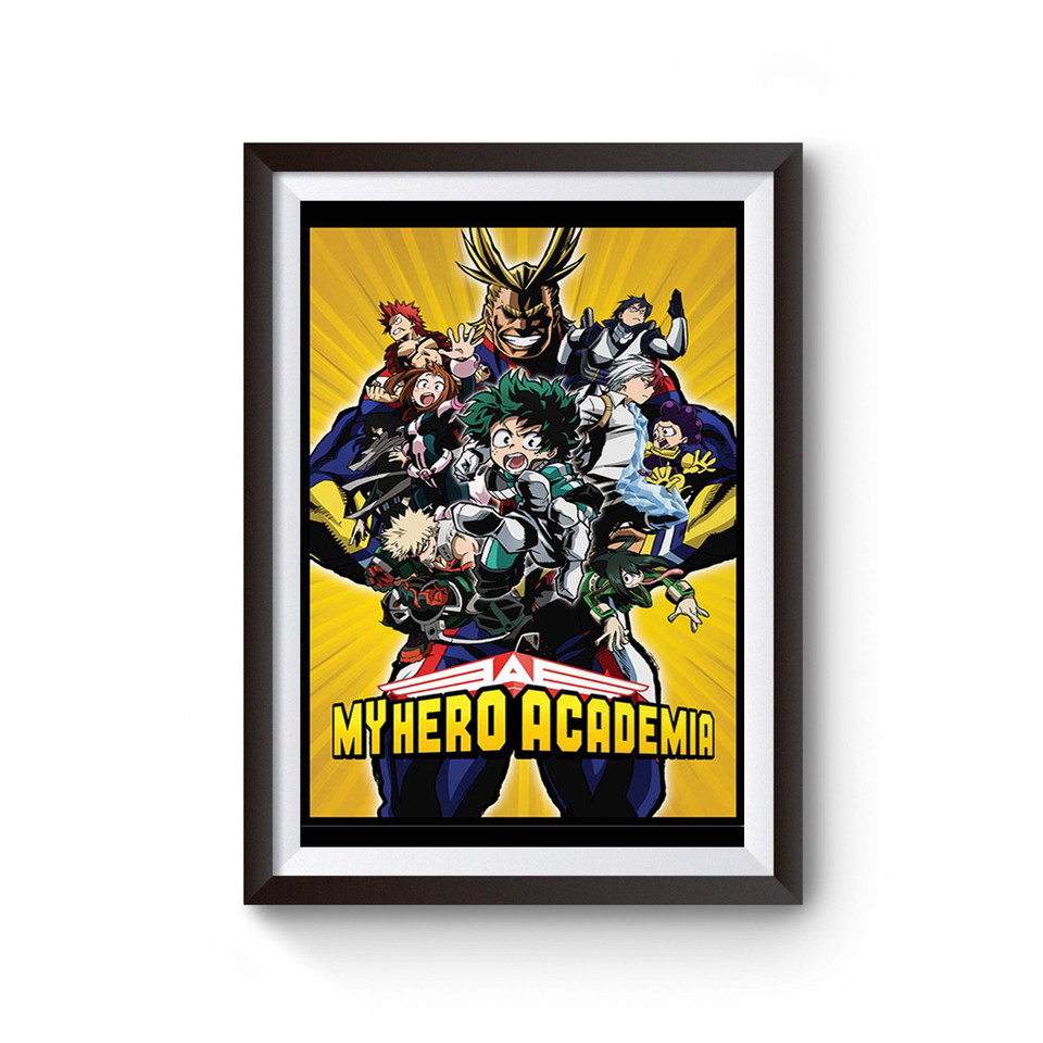Ua Hero In Training My Hero Academia Poster