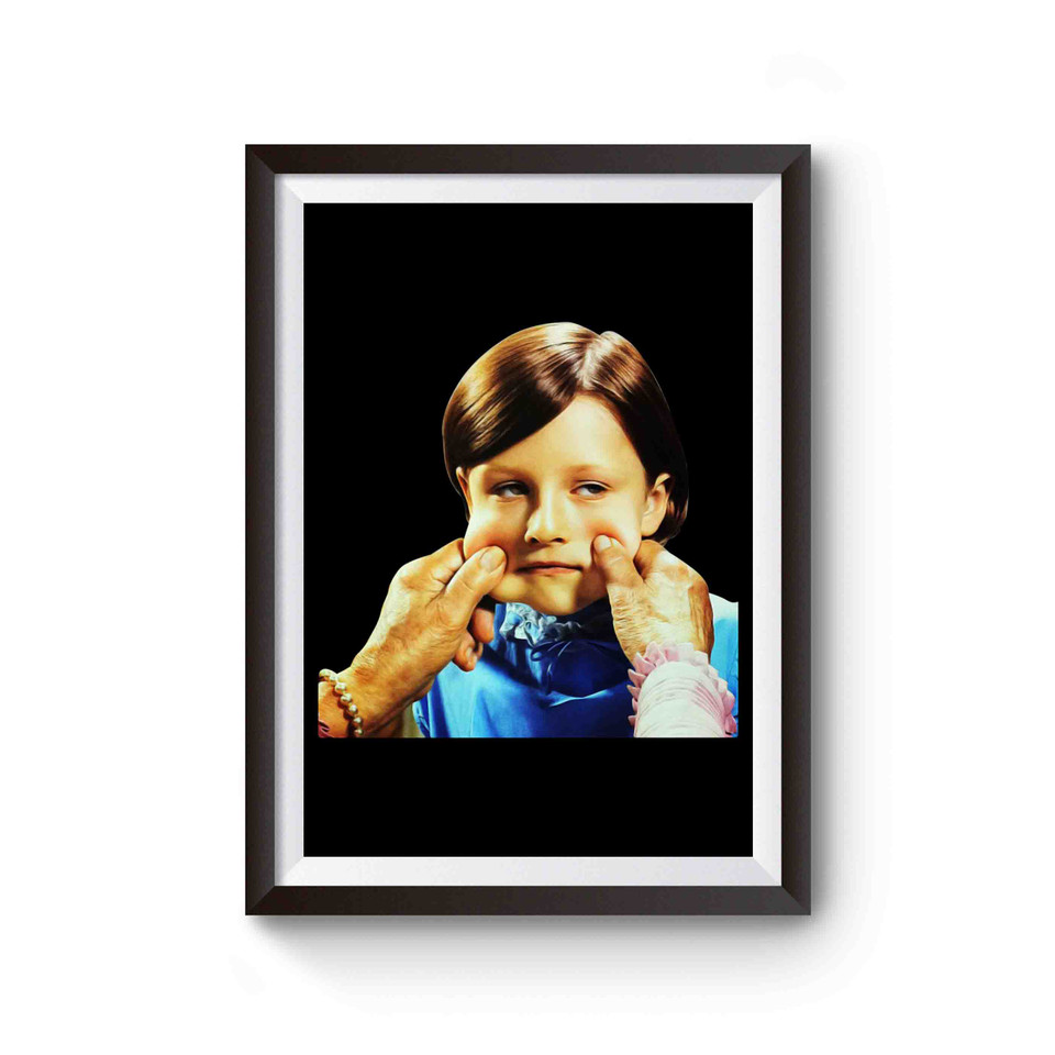Stranger Things Pinching Face Poster