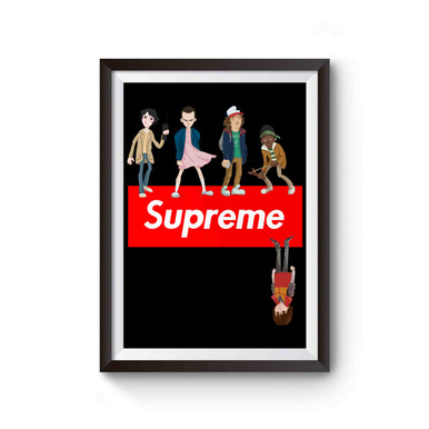 Supreme Stranger Things The Upside Down Poster