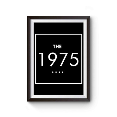 The 1975 Logo Square Poster