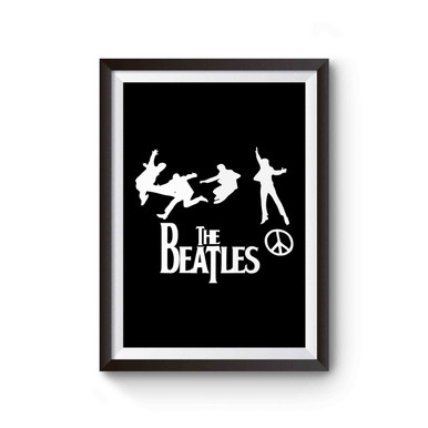 The Beatles Band Peace Poster