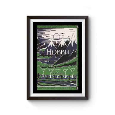 The Hobbit By J R R Tolkien Classic Book Cover Poster