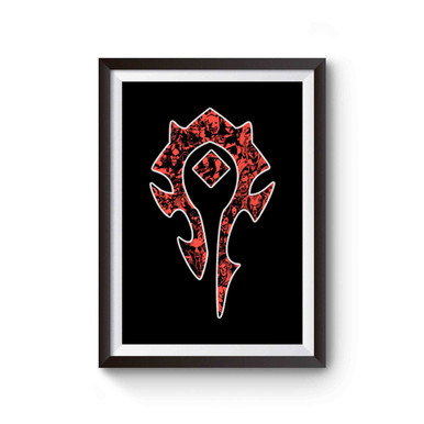 The Horde Logo Poster