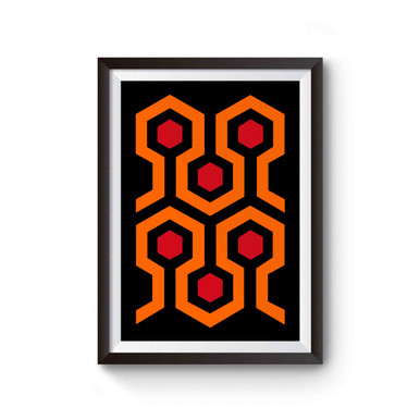 The Shining Carpet Pattern Poster