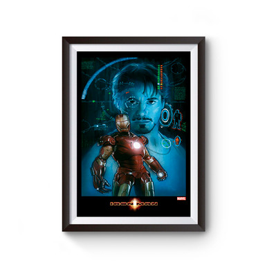 Tony Stark Iron Man Poster