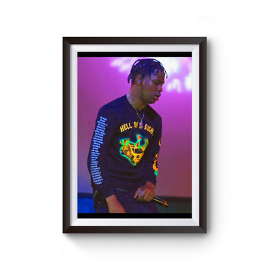 Travis Scott Discography Poster
