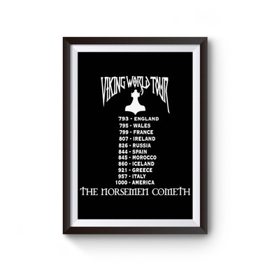 Viking World Tour Poster
