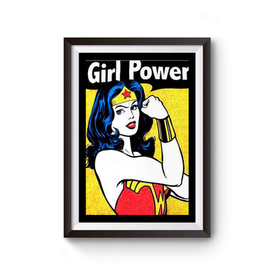 Wonder Woman Girl Power Poster