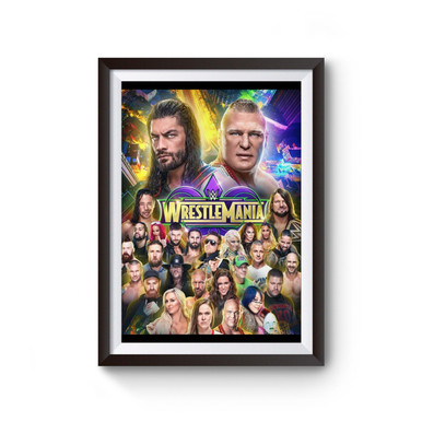 Wrestlemania 2018 Poster