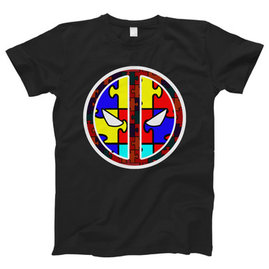 Autism Deadpool Logo Men T Shirt