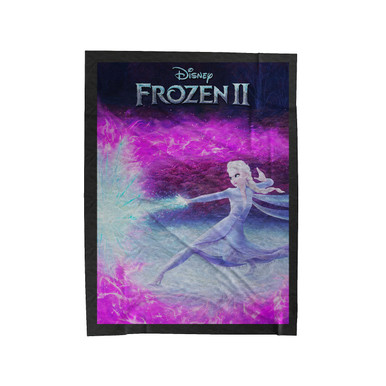Frozen 2 Elsa Power Velveteen Blanket