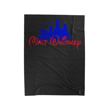 Malt Whiskey Whisky Walt Disney Velveteen Blanket