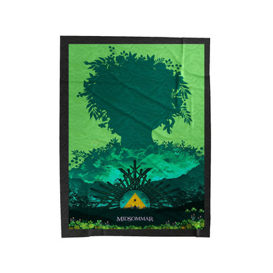 Midsommar Oak Tree Velveteen Blanket
