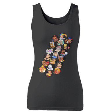 Street Fighter Iii 3Rd Strike Character Select Women Tank Top