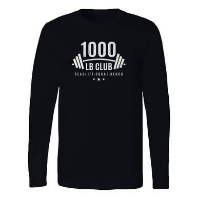 1000 Lb Club Weightlifting Long Sleeve Shirt