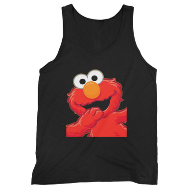 Sesame Street Red Elmo Men Tank Top