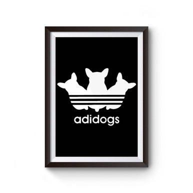 Adidogs Inspired Poster