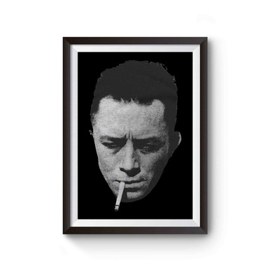 Albert Camus Portrait Poster