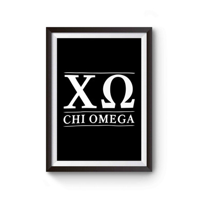 Alpha Chi Omega Logo Poster
