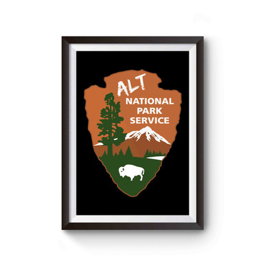 Alt Nps Logo National Park Service Poster