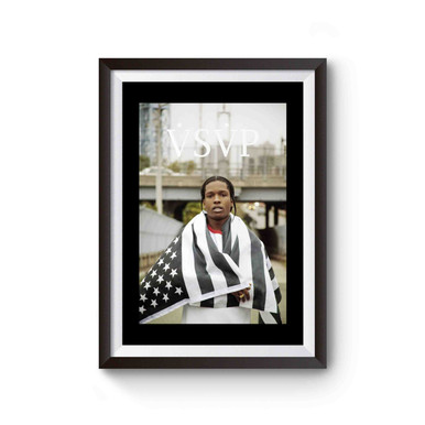 Asap Rocky Flag United States Poster
