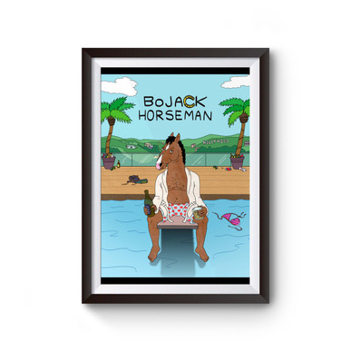 Bojack Horseman Pool Poster