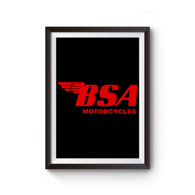 Bsa Motorcycles Poster