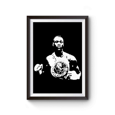 Deontay The Bronze Bomber Wilder Boxer Wbc World Boxing Champion Poster