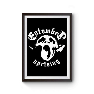 Entombed Swedish Death Metal Band Logo Poster