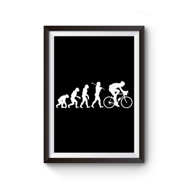 Evolution Road Race Cycling Poster