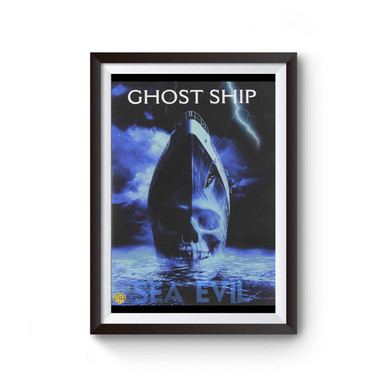 Ghost Ship Sea Evil Poster