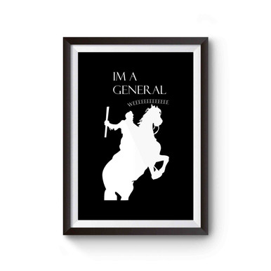 Hamilton Im A General Wee! General Lee Hamilton Poster