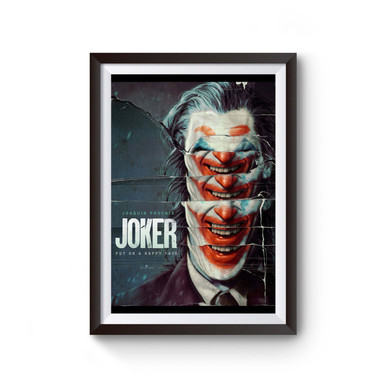 Joker Happy Face Poster