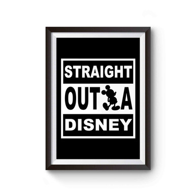 Mickey Straight Outta Disney Poster