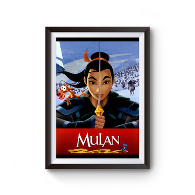Mulan Disney Movie Inspired Poster