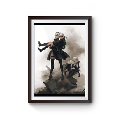 Nier Automata Character Poster