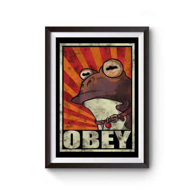 Obey The Hypnotoad Poster