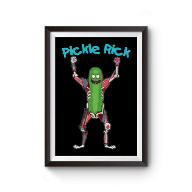 Pickle Rick Rat Body Rick & Morty Poster